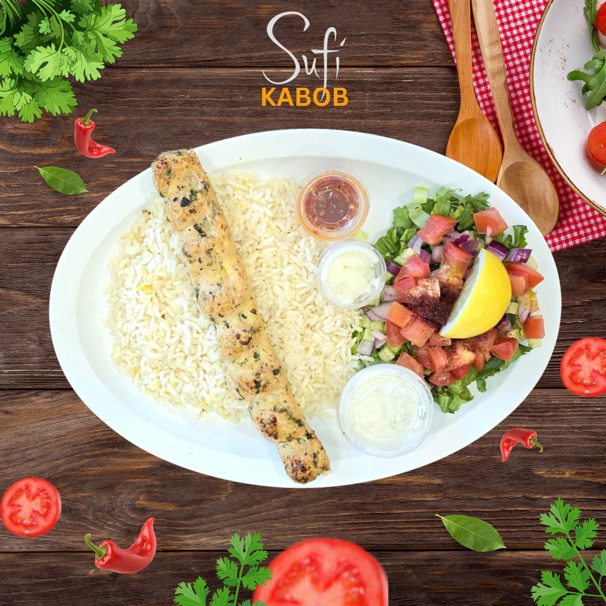 Chicken Kafta Kabob – Sufi Kabob